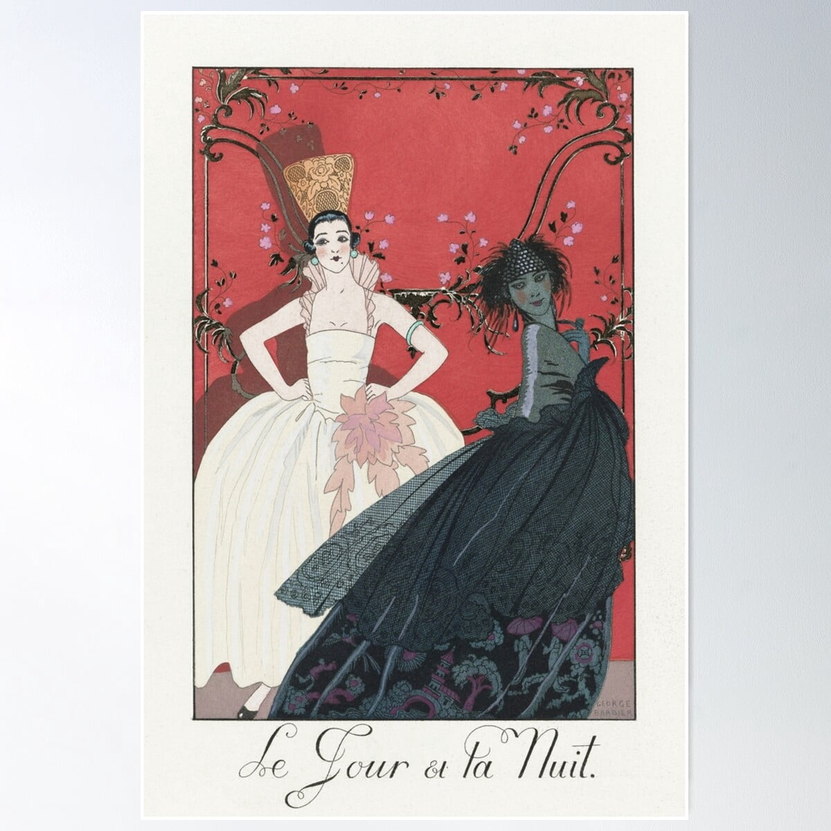 Art Deco France Poster Wall Art, Modern Wall Decor For Living Room ...