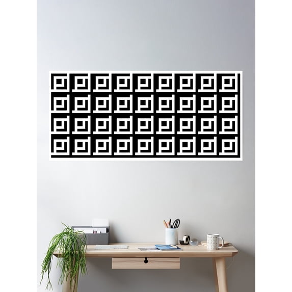 Art Deco Geometrica 24.019.1 Poster Wall Art Modern Wall Decor Wall Art ...