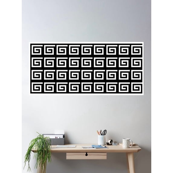Art Deco Geometrica 24.024.1 Poster Wall Art Modern Wall Decor For ...