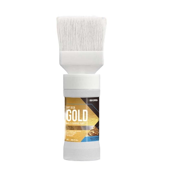 Art Deco Gold Multi Surface Paint Pen With Built-In Brush 5.07 Fl Oz ...