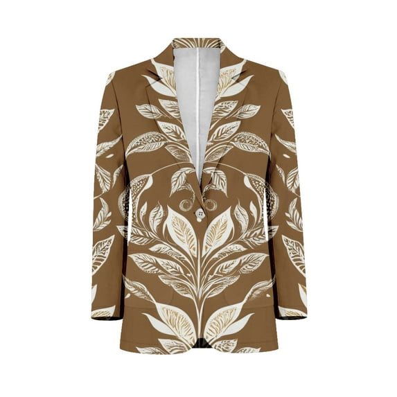 Art Deco Gold Pattern Men Blazers Slim Clothing Summer Jacket Man ...