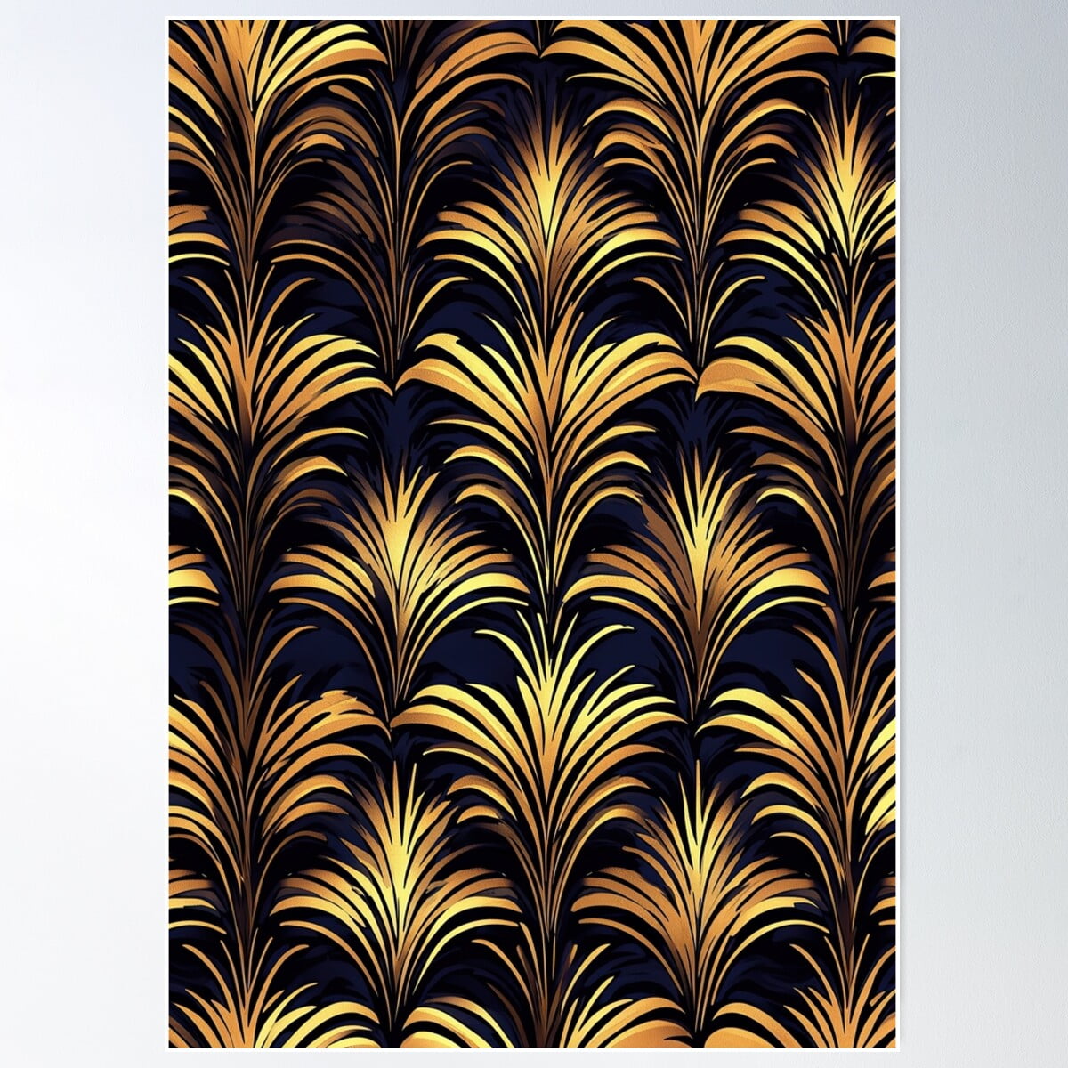 Art Deco "Horizons Of Progress" Poster Wall Art, Modern Wall Decor For ...