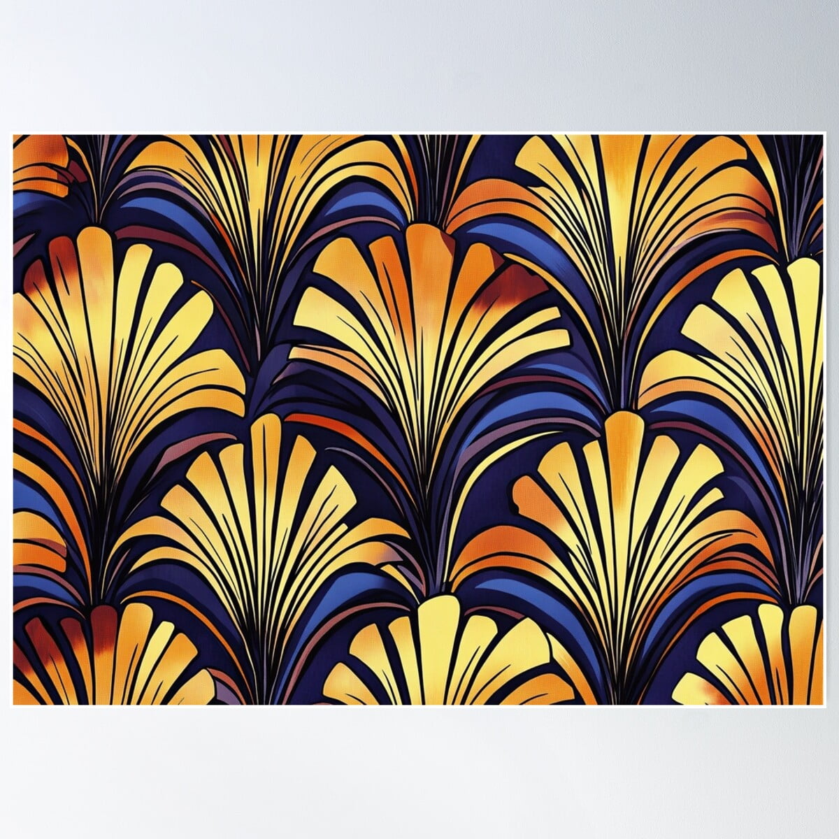 Art Deco "Opulent Visions" Poster Wall Art, Modern Wall Decor For ...