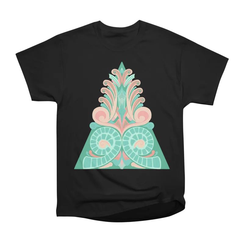 Art Deco Swirls Christmas Tree T-Shirt Tee Gift For Him Merch For Her ...