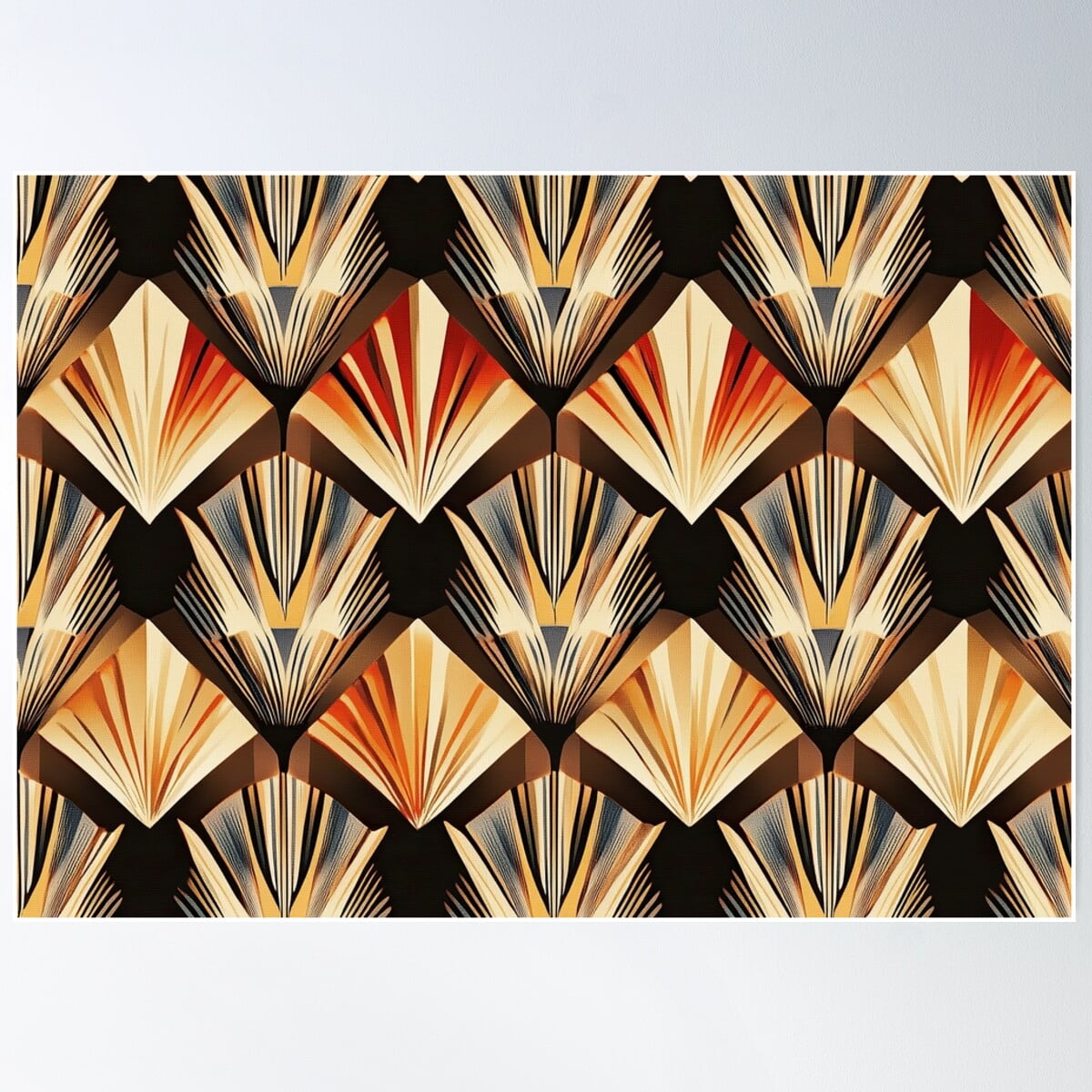 Art Deco - The Luxe Dimension Poster Wall Art, Modern Wall Decor For ...