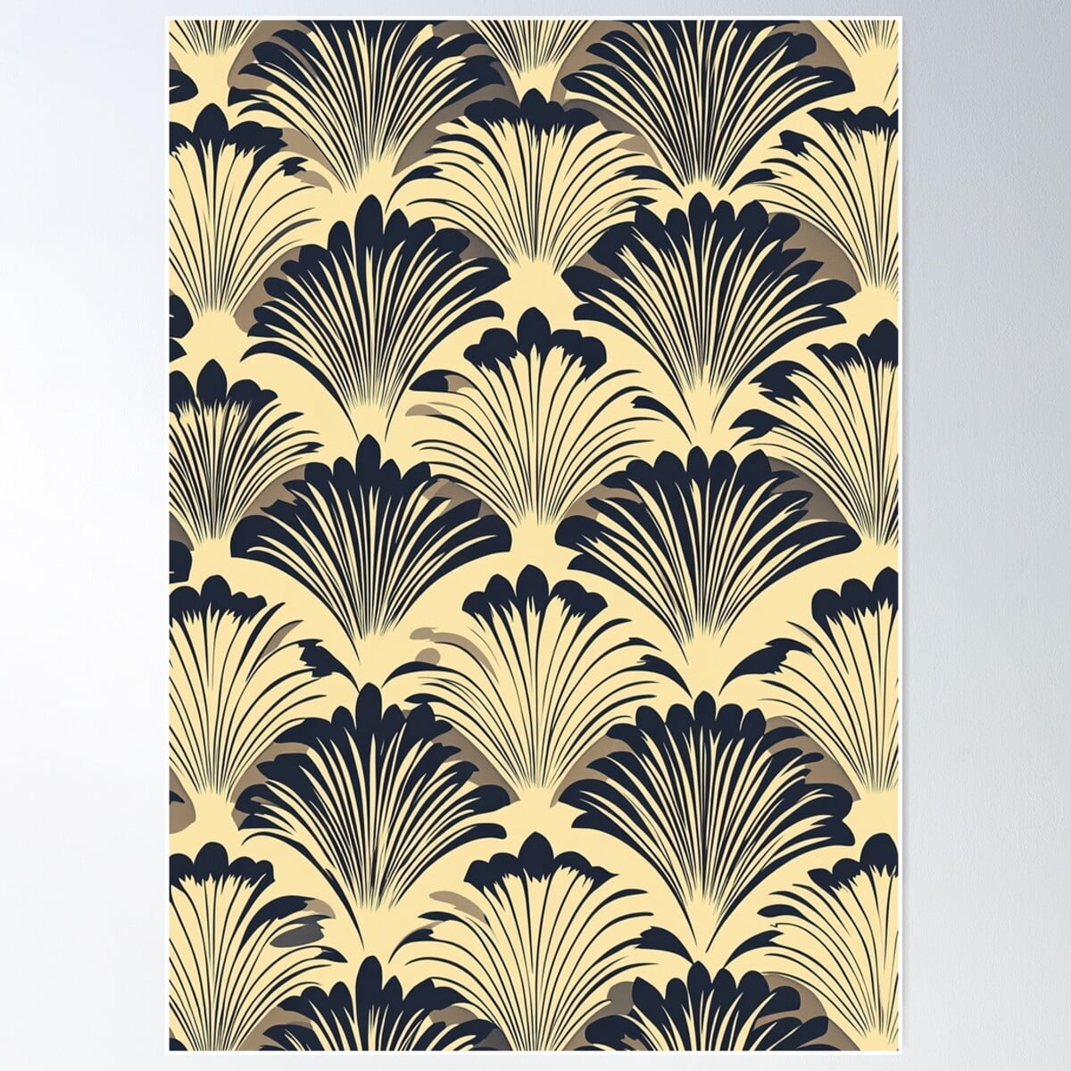 Art Deco - Timeless Grace Poster Wall Art, Modern Wall Decor For Living ...