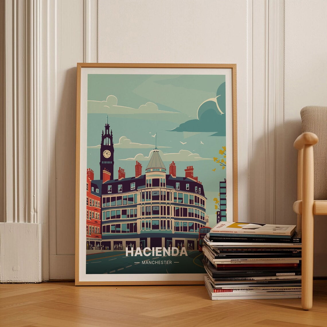 Art Deco Travel Poster, Manchester Music Scene, Iconic Nightclub ...