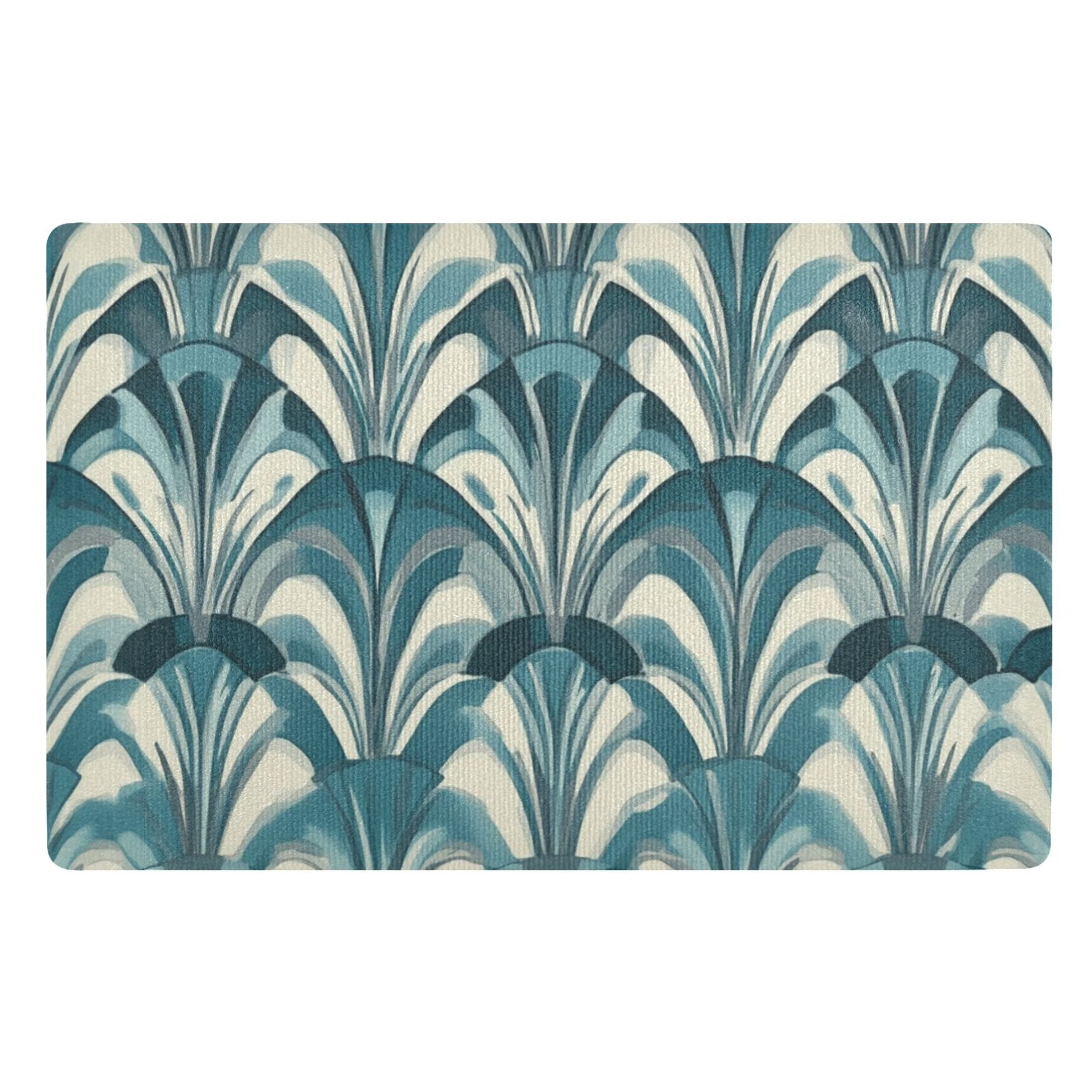 Art Deco Wallpaper Patterns Floor Door Mat Outdoor Indoor for Home ...