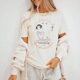 Art Deco Woman Butterflies And Vintage Style Graphic French Text Shirt ...