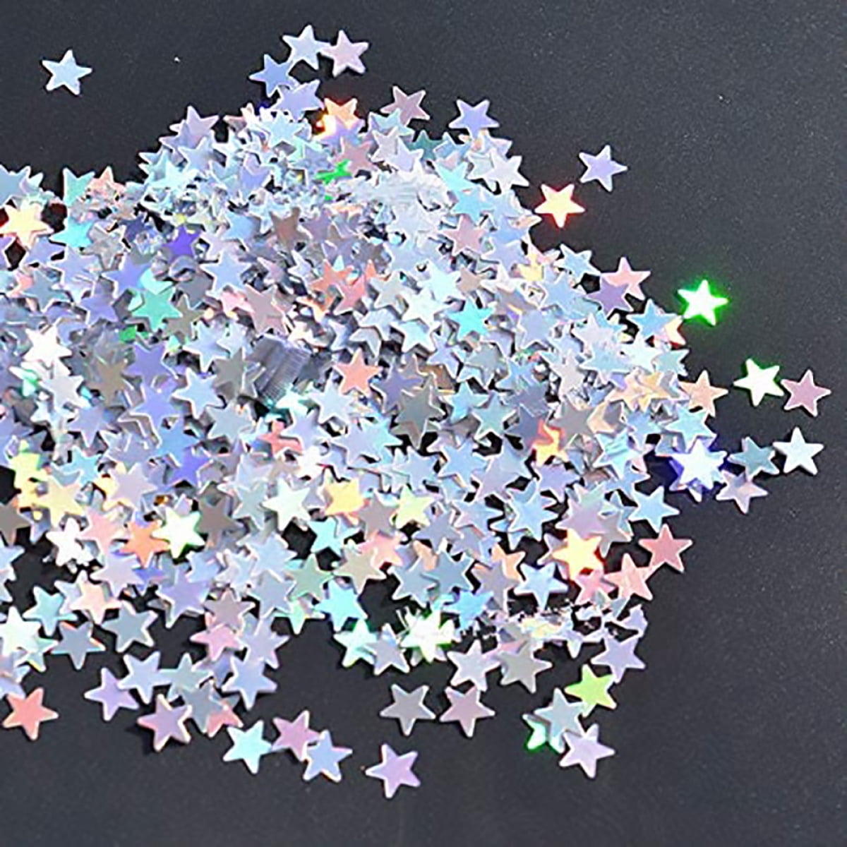 Art Decoration Glitter Star Confetti For Party Supplies Laser Silver ...
