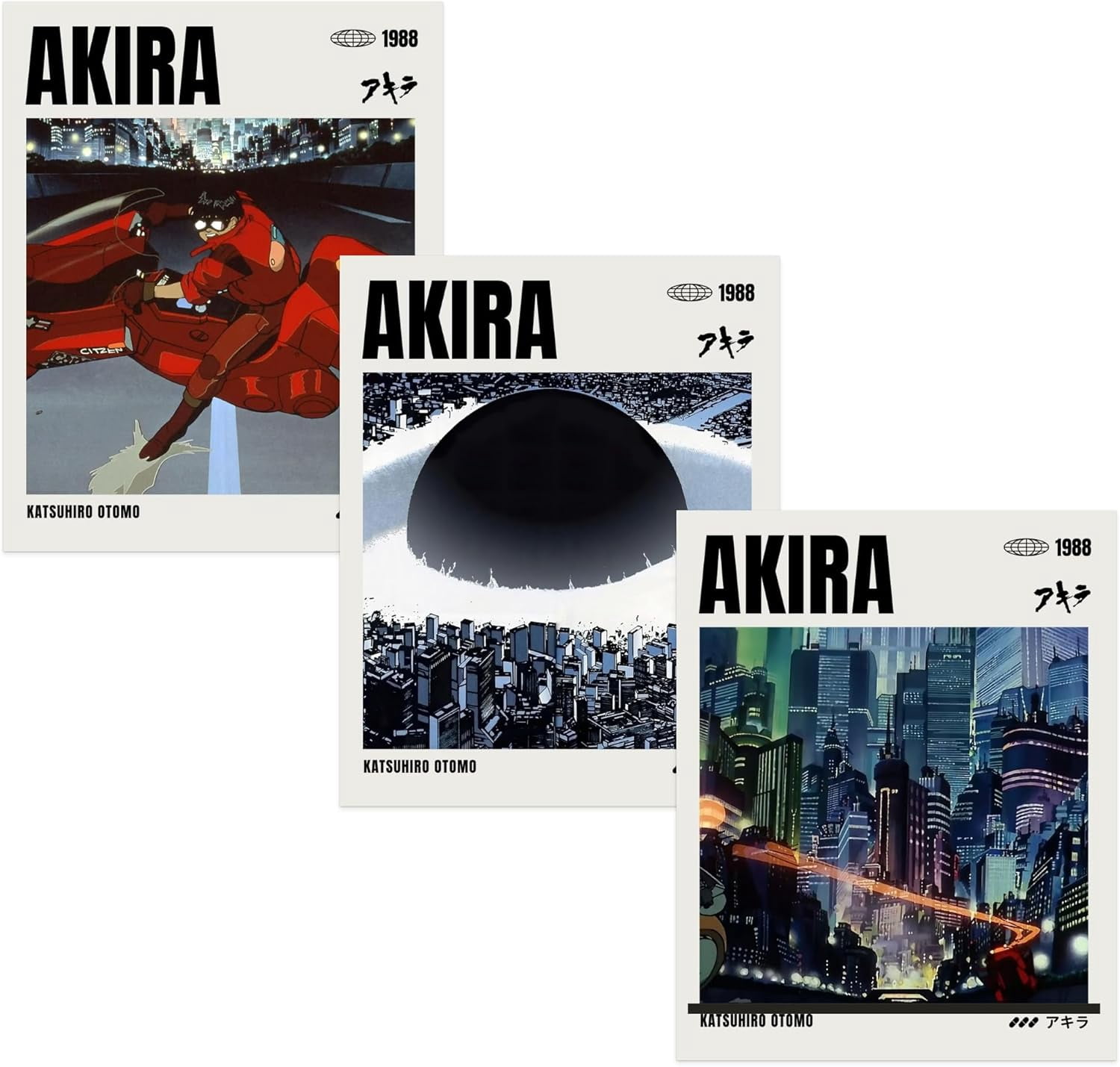 Art & Design - Akira - Japanese Manga - Anime Movie Poster And Wall Art ...