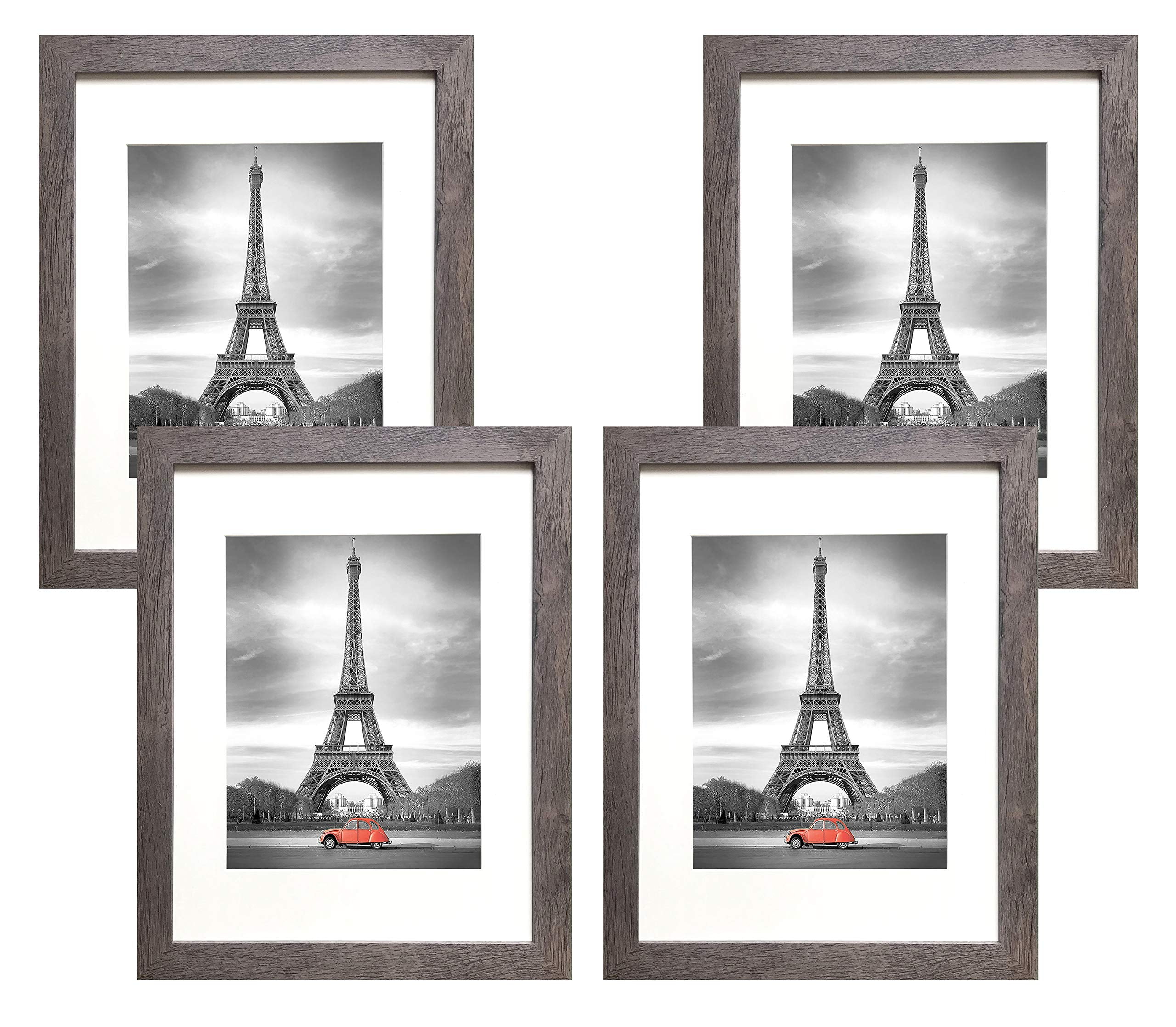 Art Emotion Rustic Oak Style Farmhouse Wood Grain Picture Frame, 2MM ...