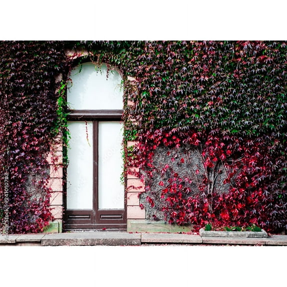 Art Fabric Aesthetic Wedding Scenery Photography Backdrops Flower Brick ...