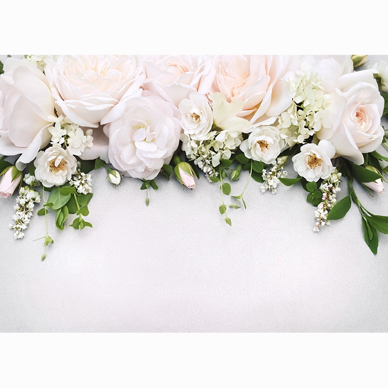 Art Fabric Blooming Flowers Photography Backdrops Spring Valentine Day ...