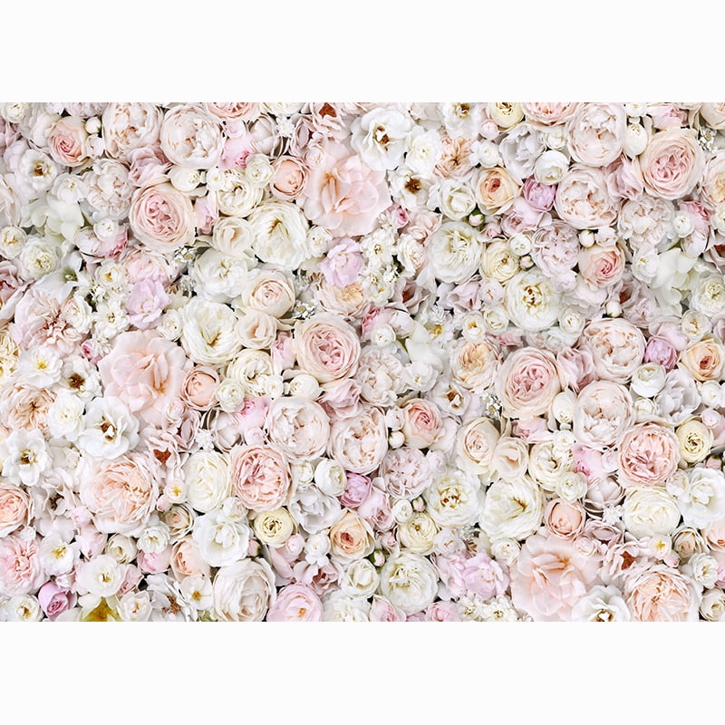 Art Fabric Blooming Flowers Photography Backdrops Spring Valentine Day ...