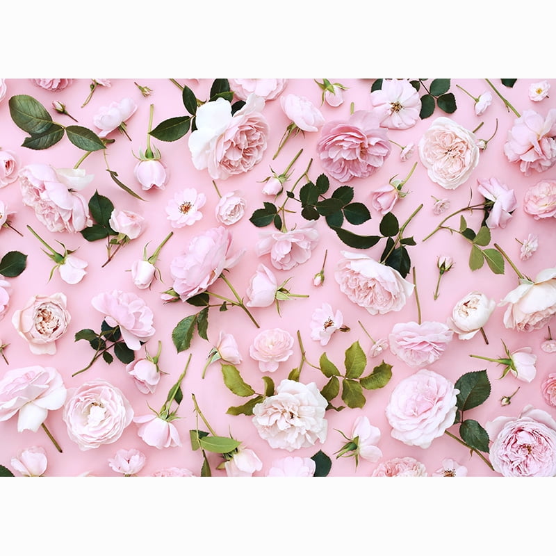 Art Fabric Blooming Flowers Photography Backdrops Spring Valentine Day ...