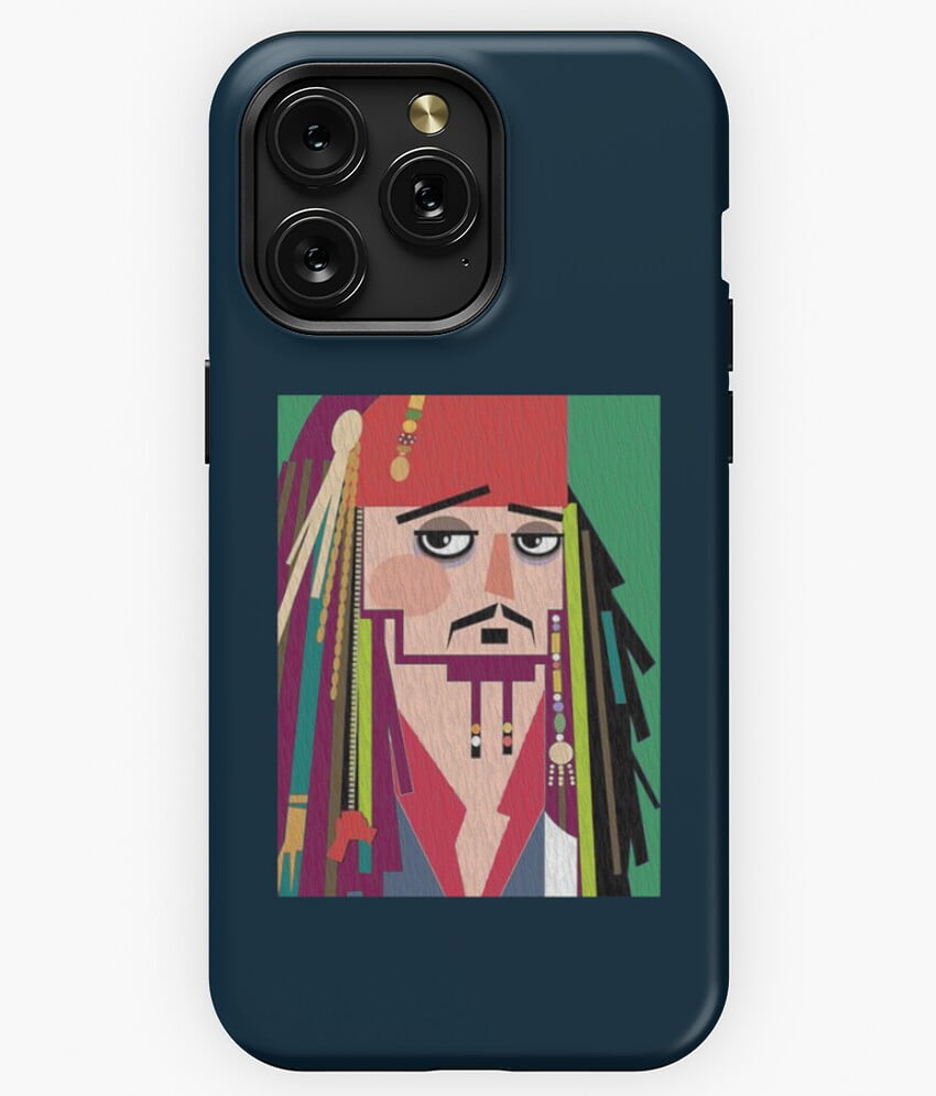 Art Face Desigual Johnny Depp Fitted Scoop Style A5073 Phone Case for ...
