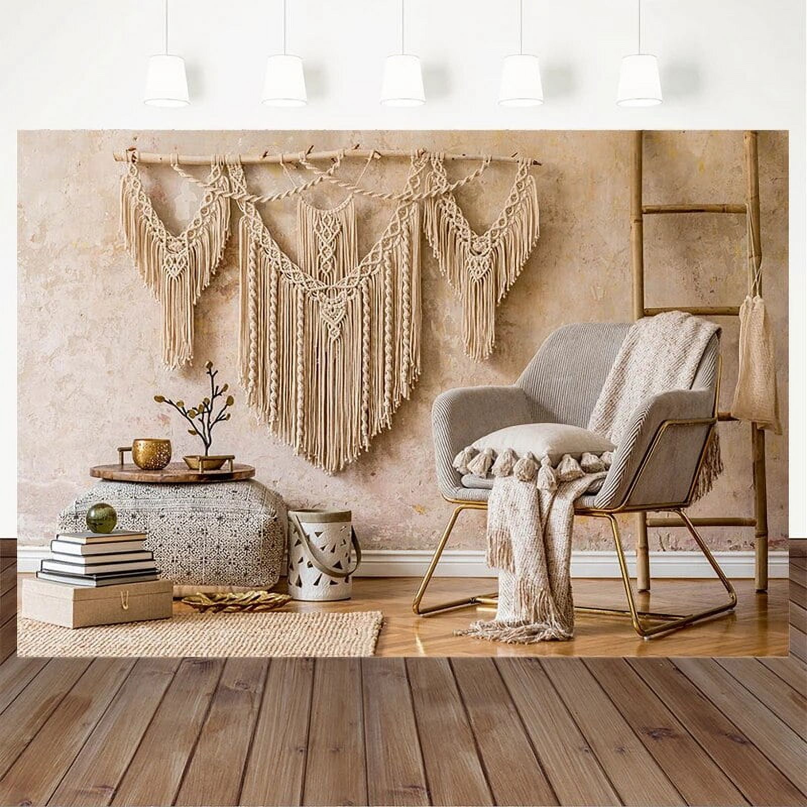 Art Family Photography Backdrop Washable Printing Indoor Background ...