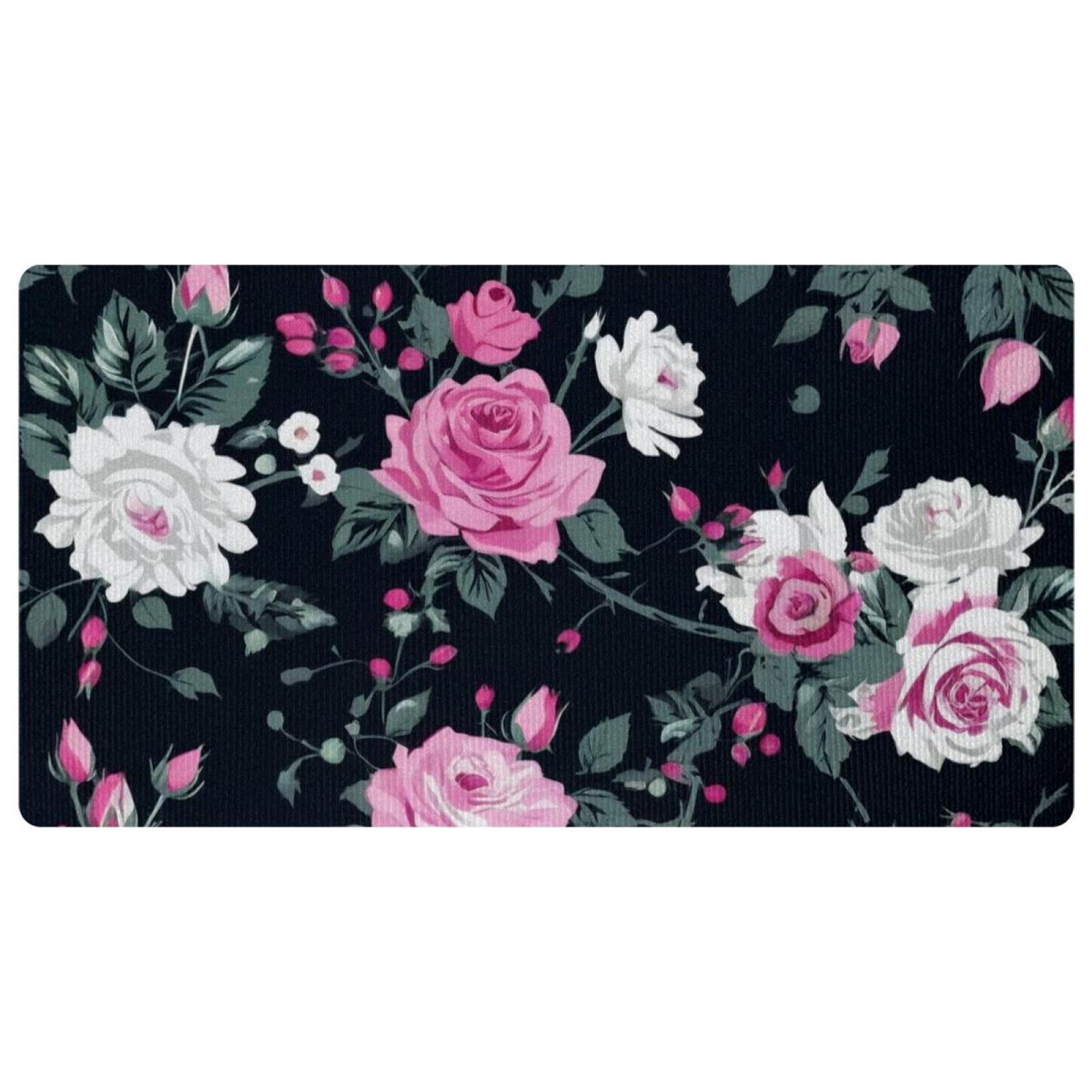 Art Flower Deluxe Kitchen Mats for Floor - Anti Fatigue, Large & Padded ...