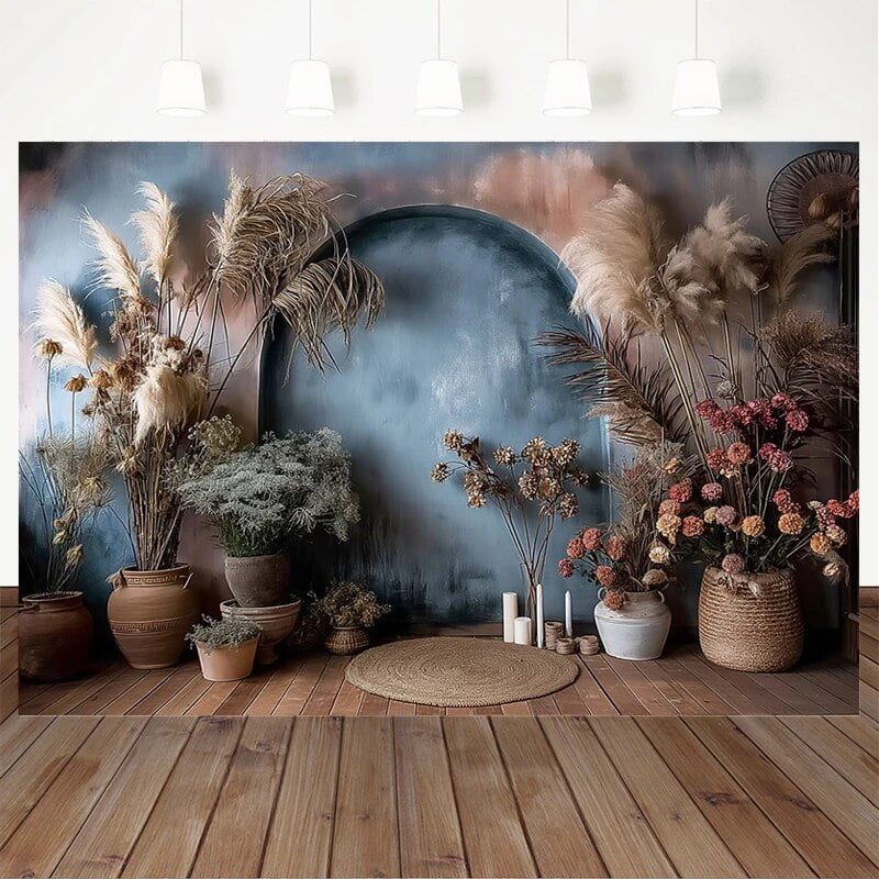 Art Flower Wall Backdrop For Photography Princess Bride Birthday Photo ...