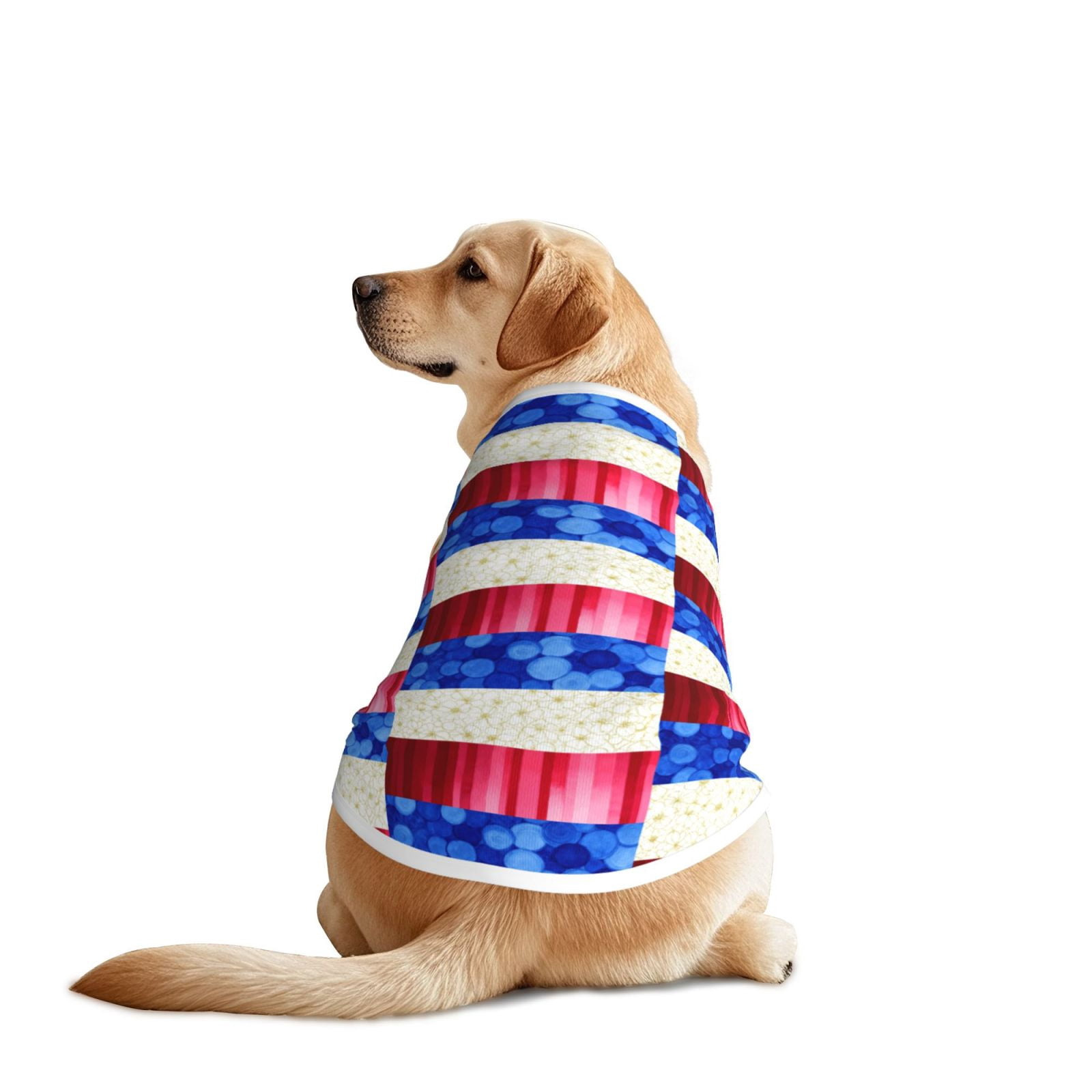 Art French Flag Dog T Shirts Vest for Dogs Fit - Spring, Summer, Fall ...