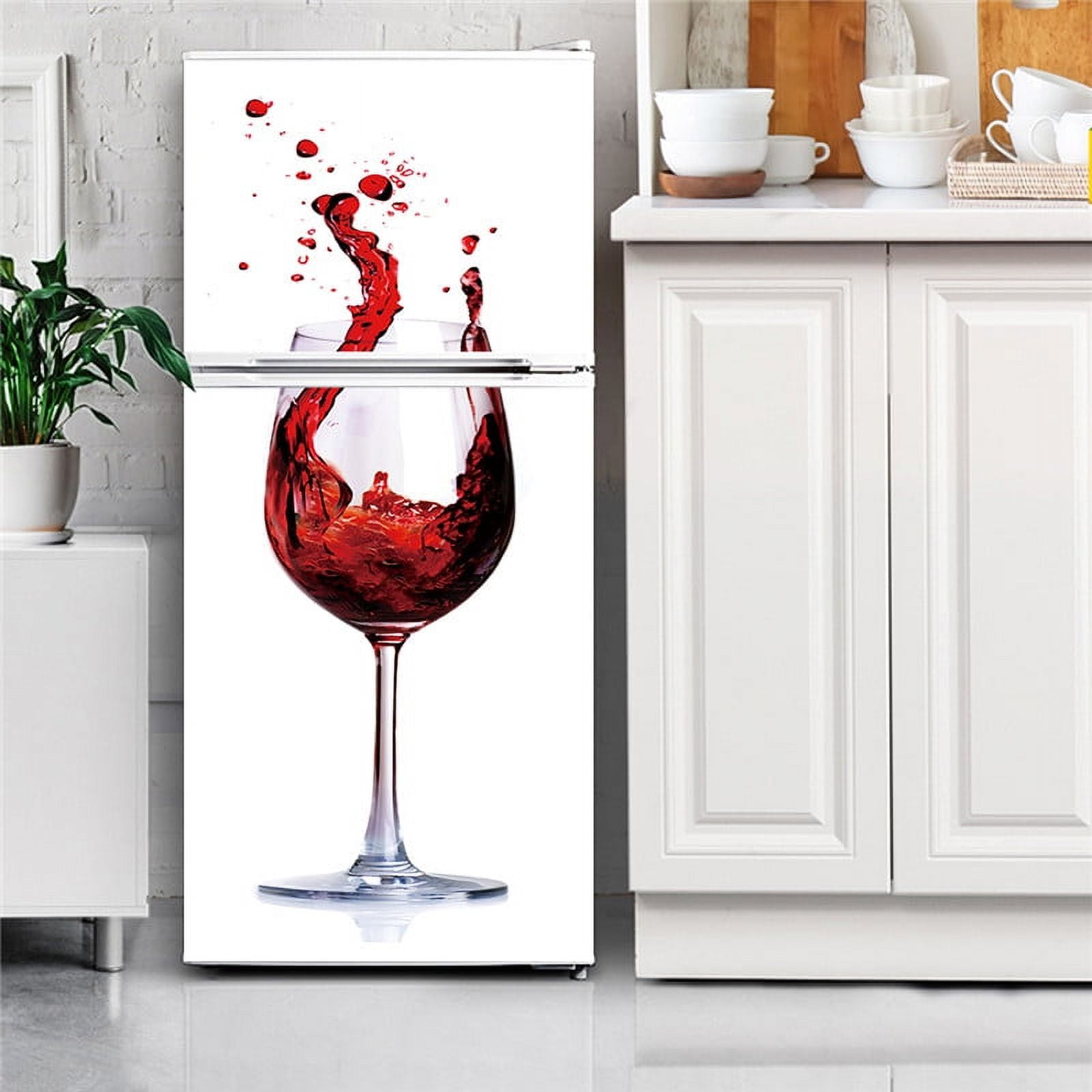 Art Fridge Door Poster Frog Beer Fresh Vegetable Printed Large ...