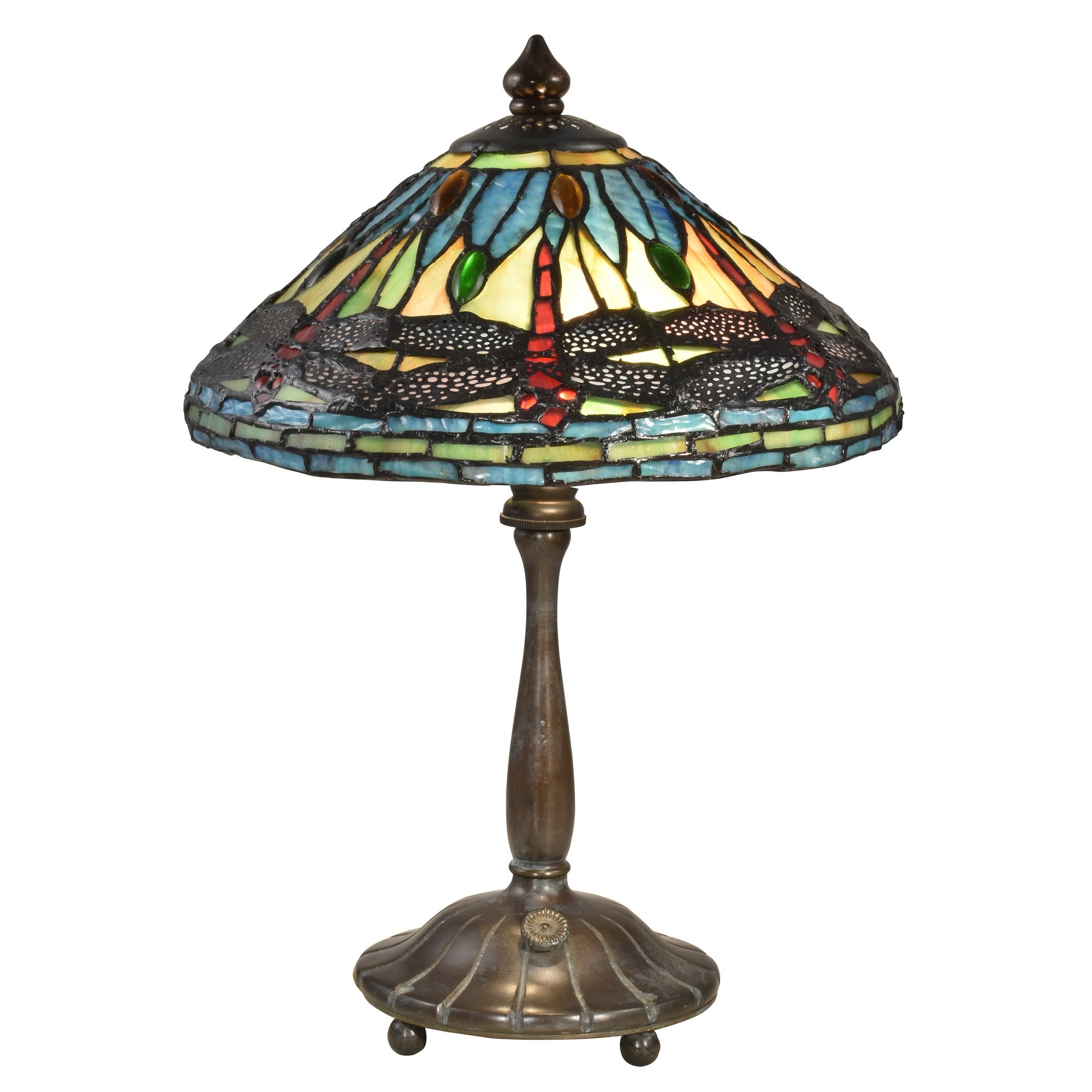 Art Glass Designs 23" 4 Light Pasqual Hand Rolled Glass Table Lamp ...