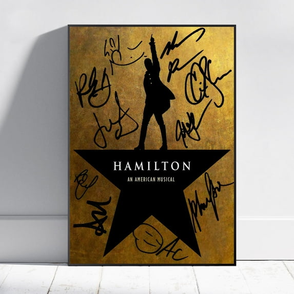 Art Hamilton An American Musical Poster, Lin Manuel Miranda Wall Art ...