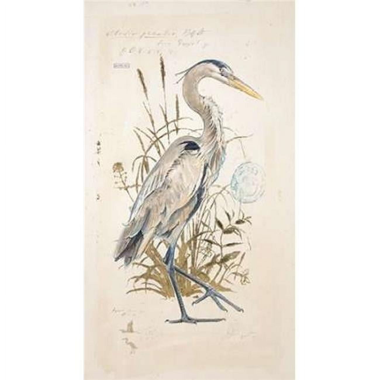 Art In Motion PDX122BAR1245SMALL Great Blue Heron Poster Print by Chad ...