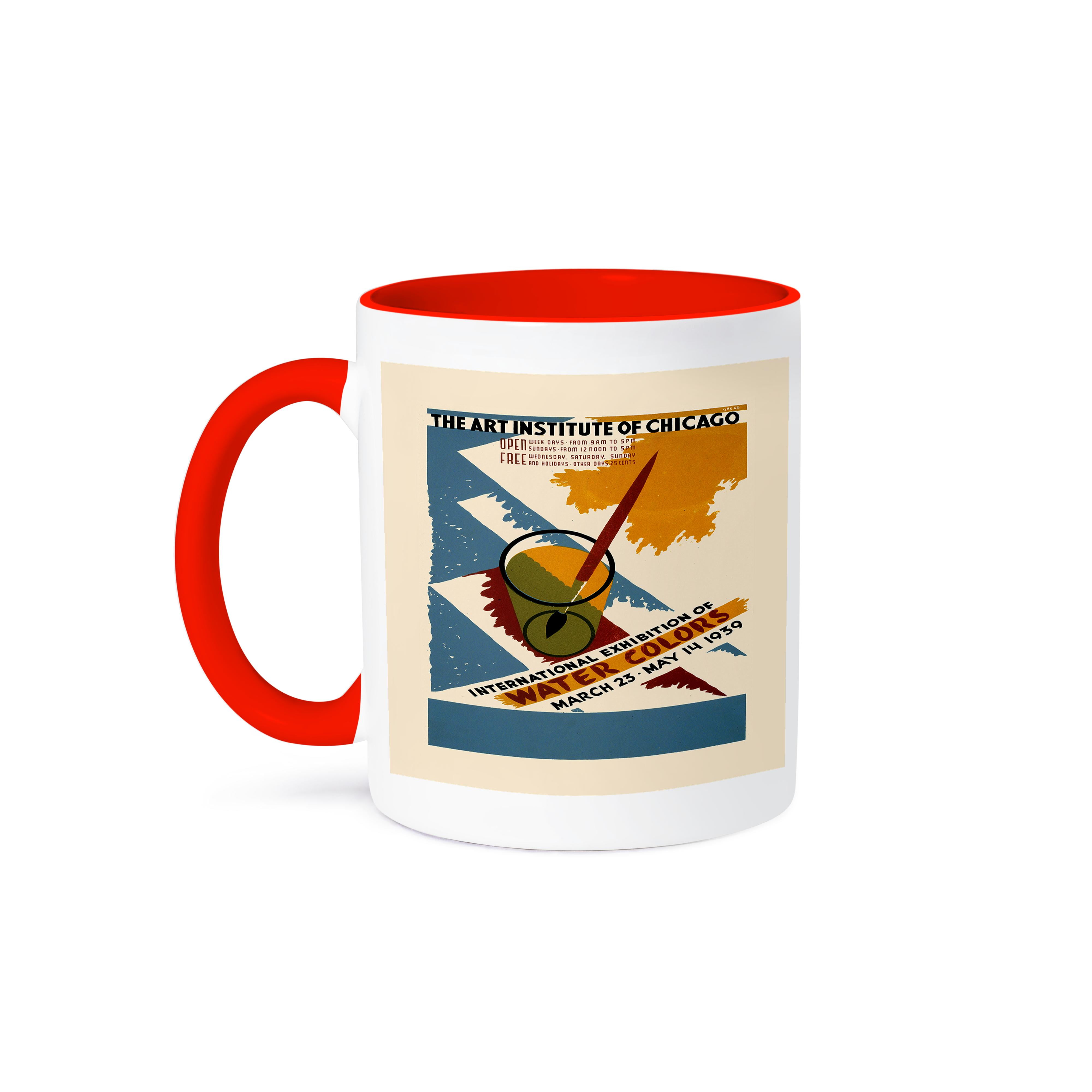 3dRose, Art Institute of Chicago International Exhibition Watercolors ...