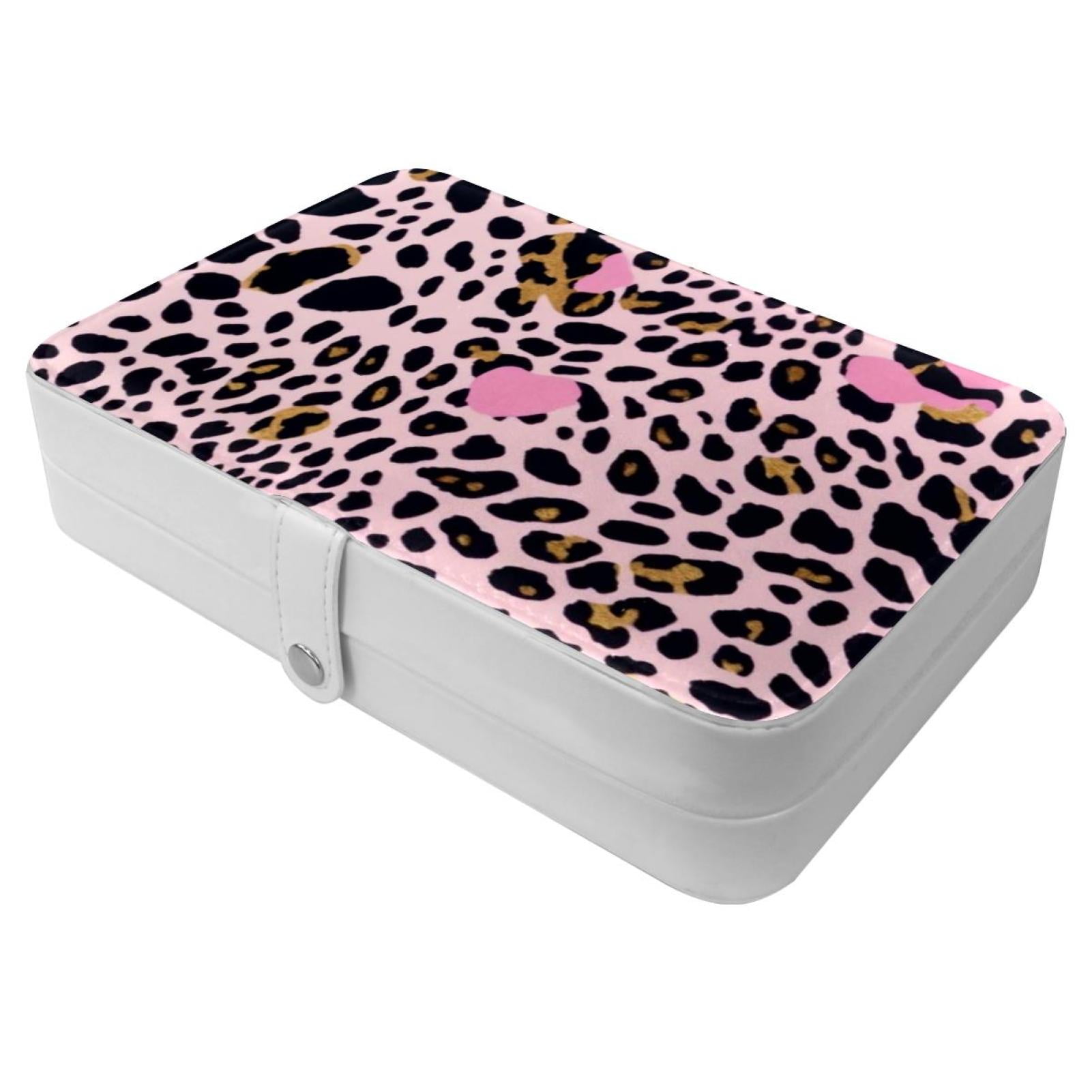 Art Leopard Print Travel Jewelry Box - Your Portable Treasure Chest for ...