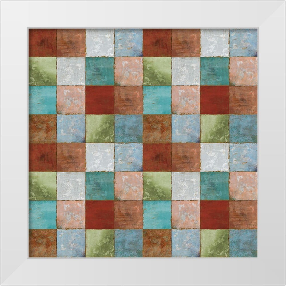 Art Licensing Studio 15x15 White Modern Wood Framed Museum Art Print ...