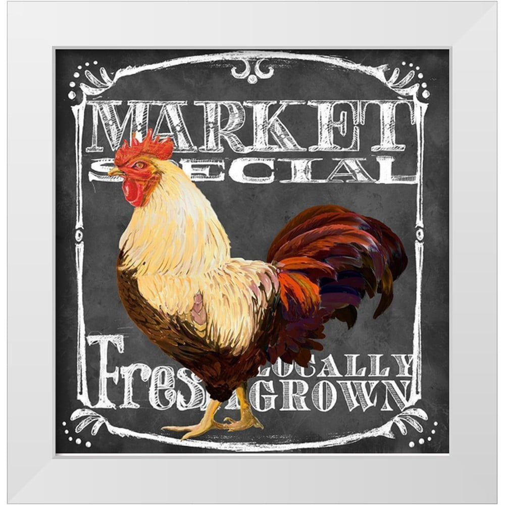 Art Licensing Studio 15x15 White Modern Wood Framed Museum Art Print ...