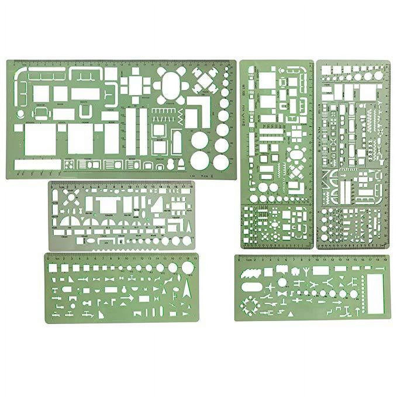 Art Meets Science, Measuring Templates for Geometric Drawing, Flexible ...