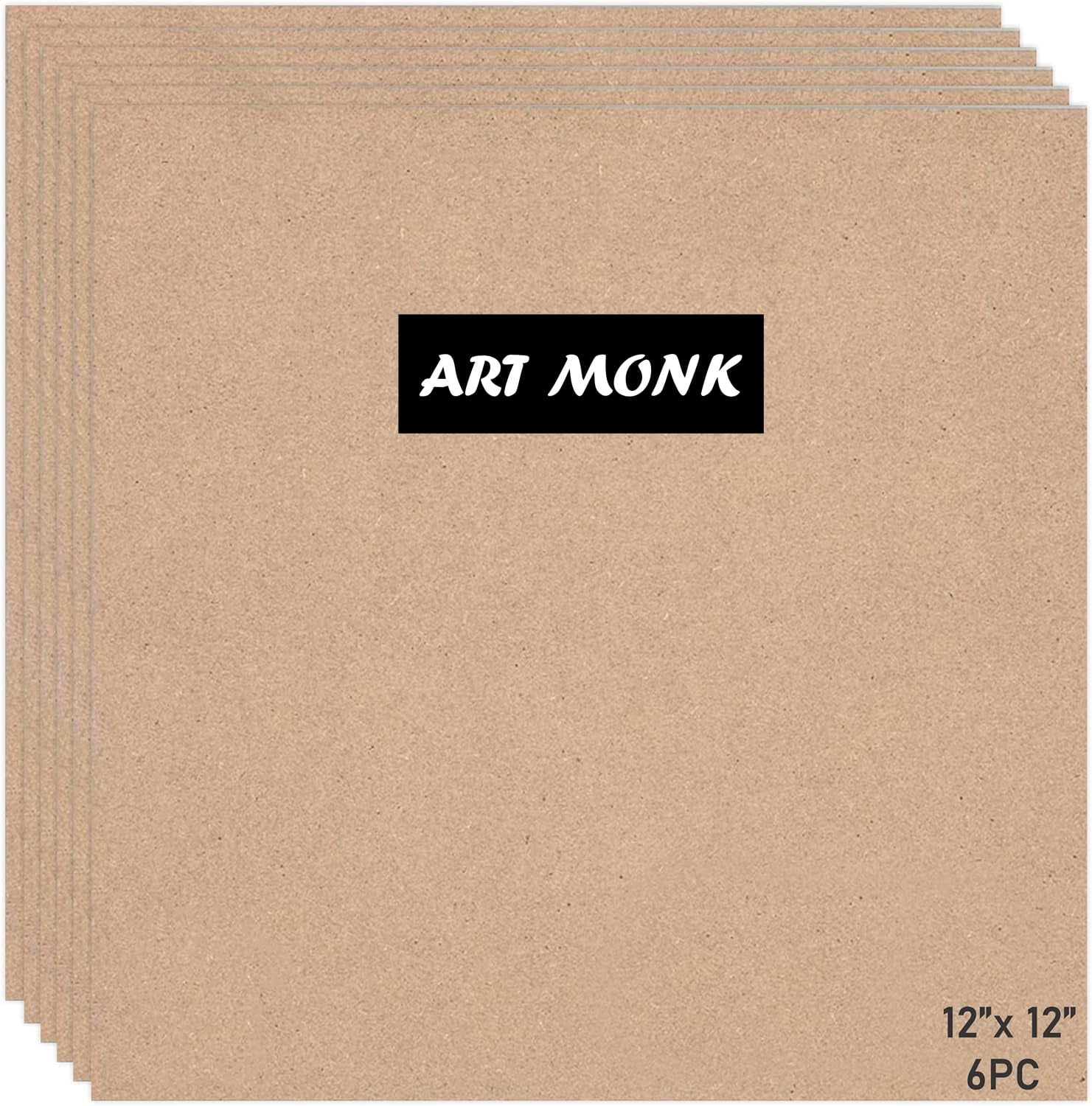Art Monk MDF Boards for Art and Craft Wood MDF Sheets for Craft Work ...