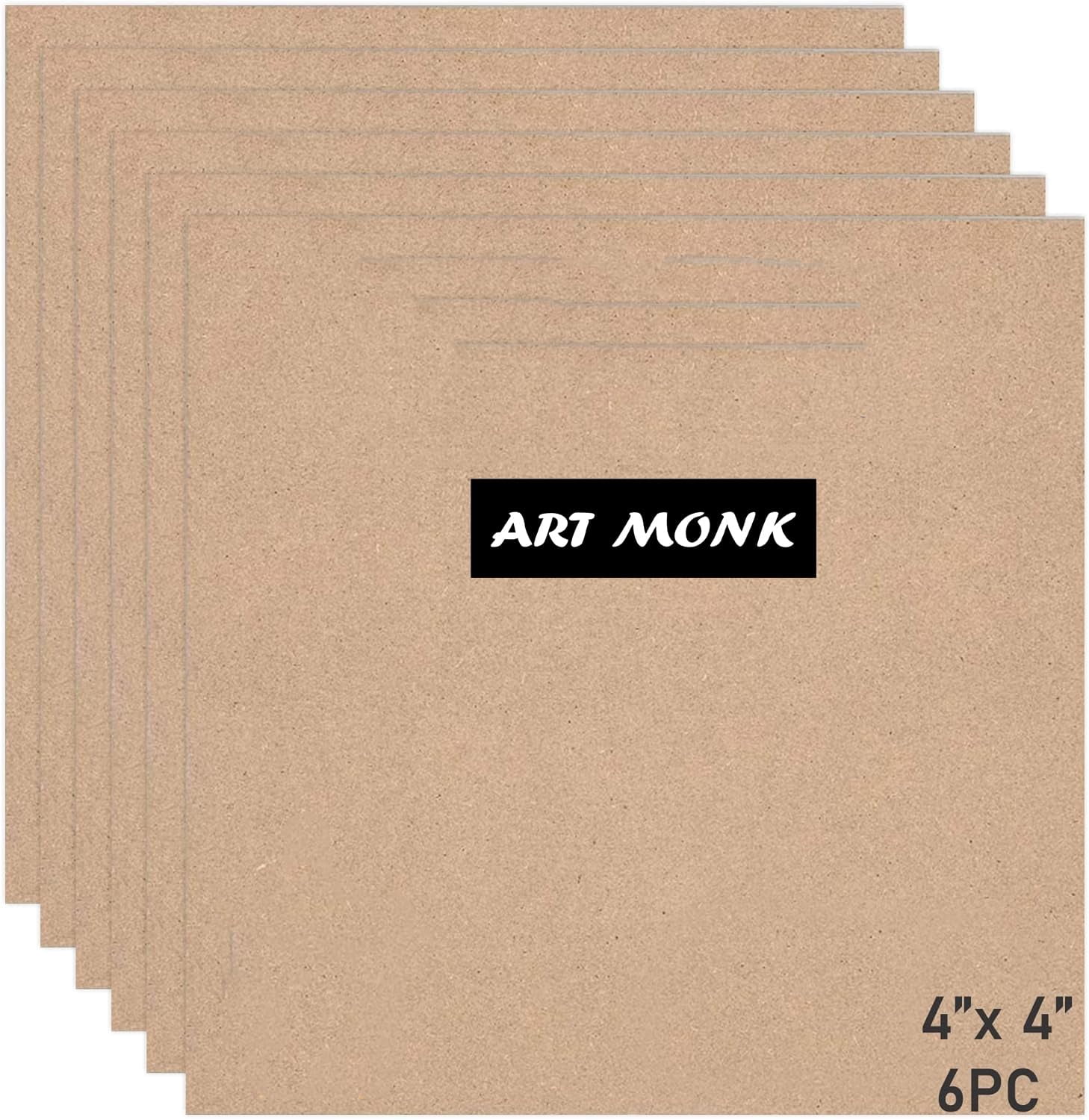 Art Monk MDF Boards for Art and Craft Wood MDF Sheets for Craft Work ...