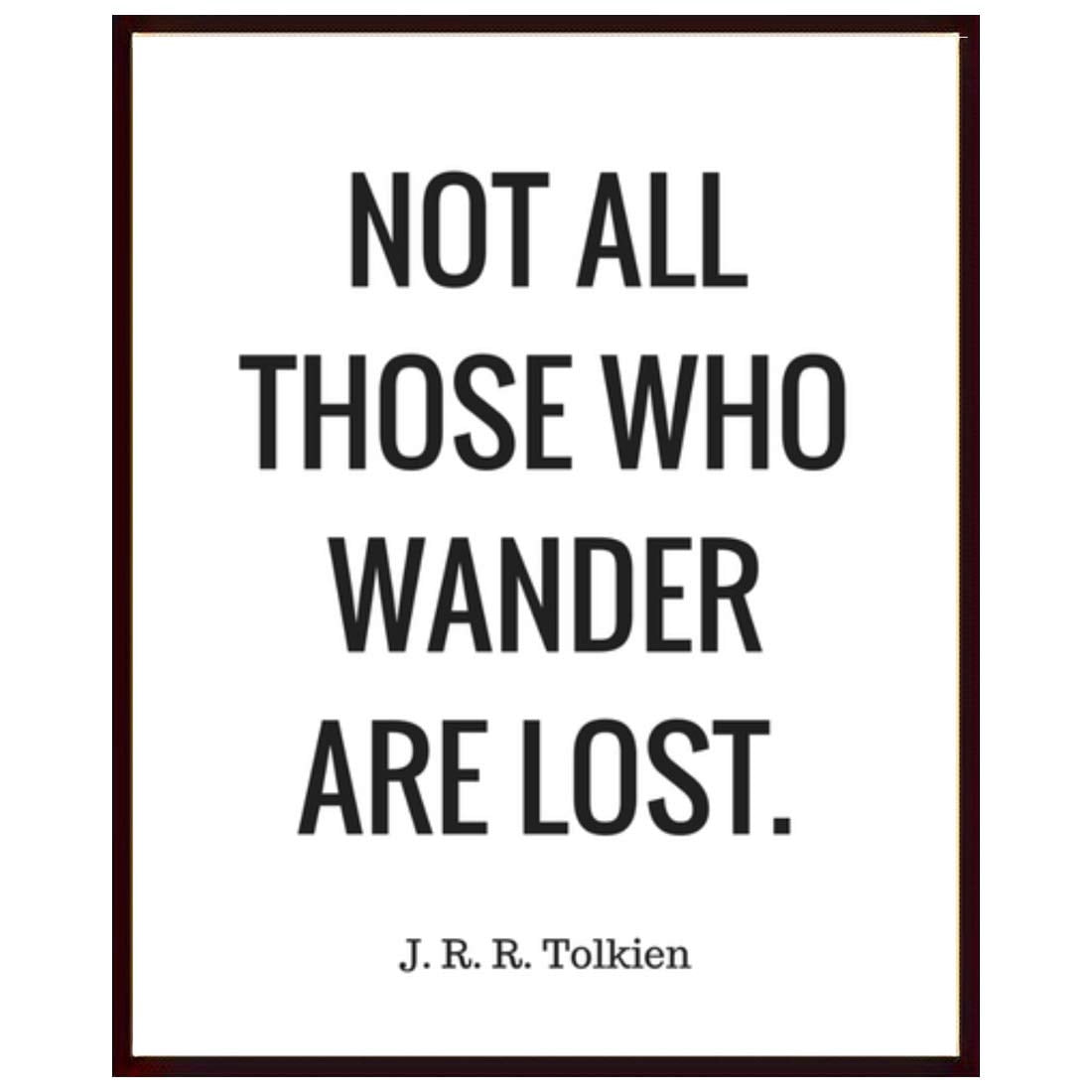 Art Motivational Inspiring Quote Photo Frame |Matt Finished Print ...