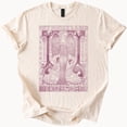 Art Nouveau Angel Graphic Shirt Mystical Gothic Style Cotton Tee Het ...