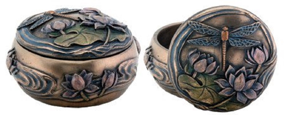 Art Nouveau Dragonfly Box - Walmart.com