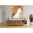 Art Nouveau High Society Portrait Fritza Riedler Mosaic Wall Art ...
