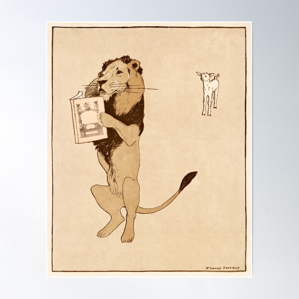 Art Of Edward Penfield Poster Wall Art Modern Wall Decor For Living ...