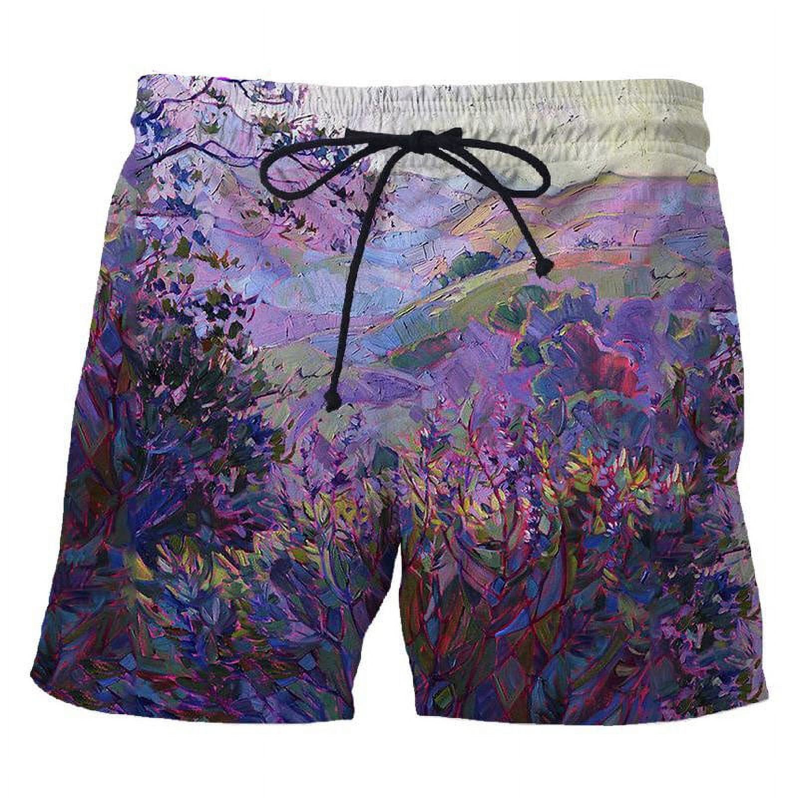 Art Painting 3D Print Short Pants Men's Fashion Summer Street Surf ...