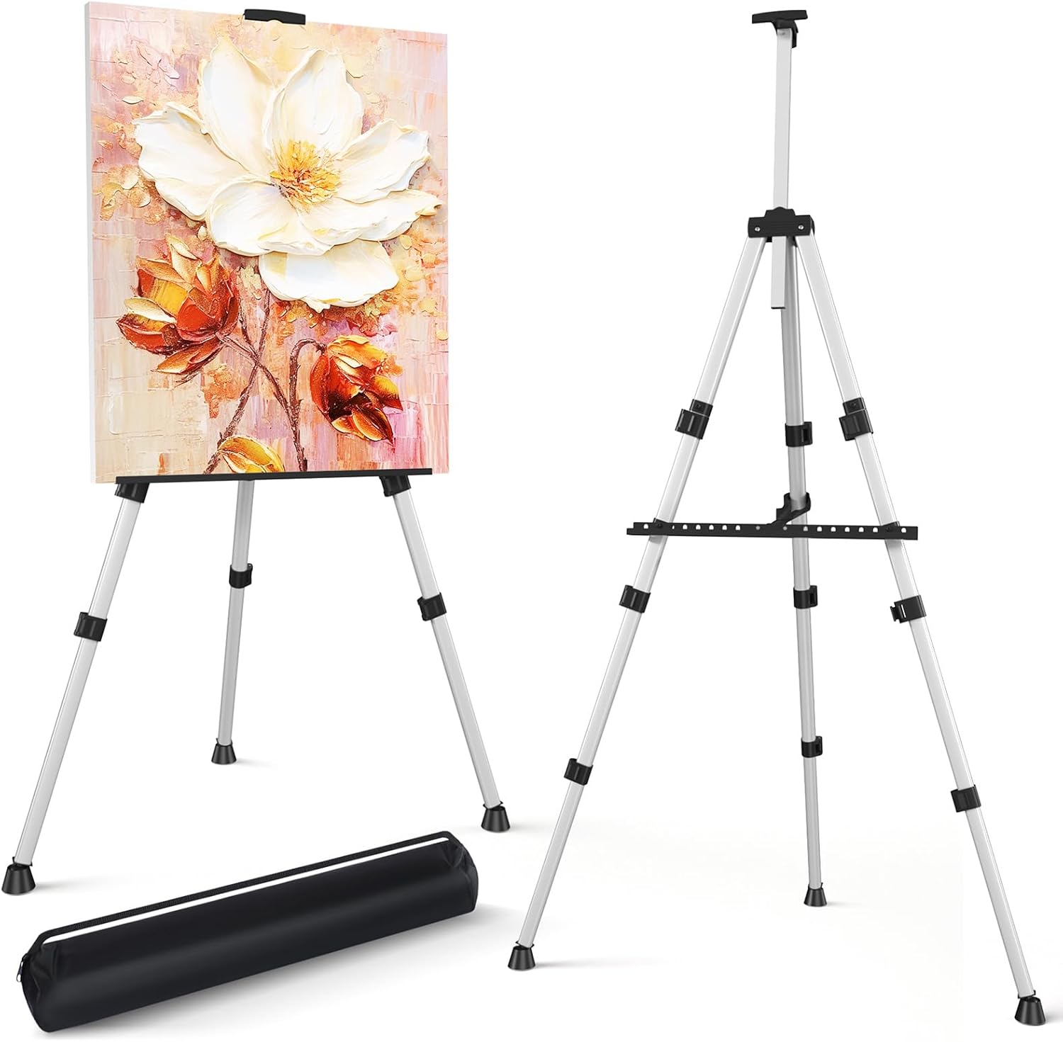 Art Painting Easel Stand, Portable Adjustable Display Tripod Artist ...