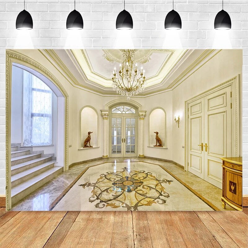 Art Photography Background Lighting Stairs Wooden Door Decoration Props ...