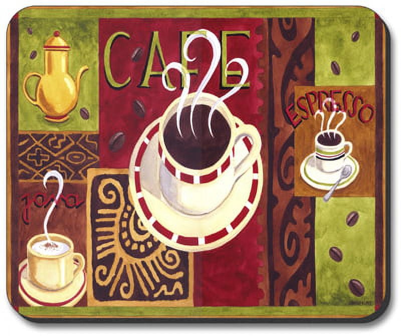 Art Plates Mouse Pad - Coffee Cafe - Walmart.com