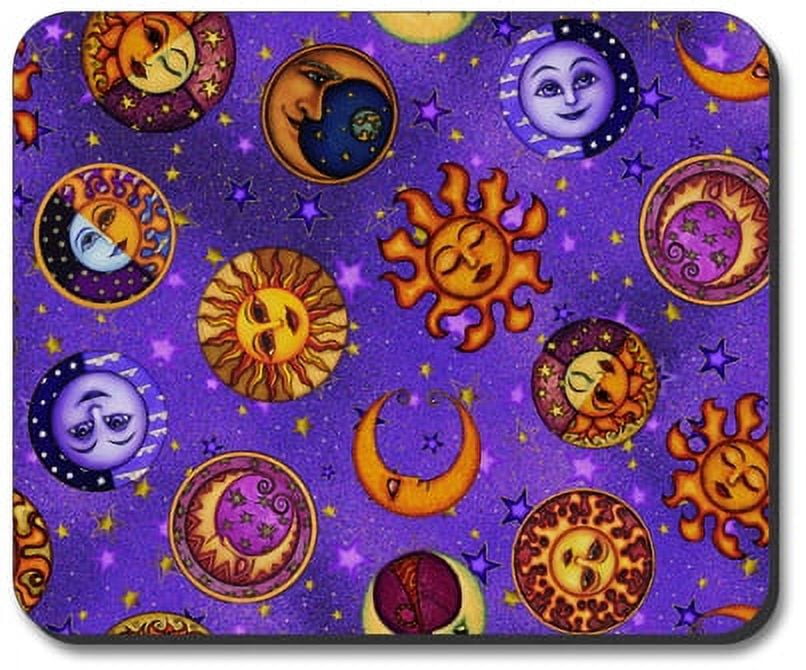 Art Plates Mouse Pad - Moon Faces - Walmart Business Supplies