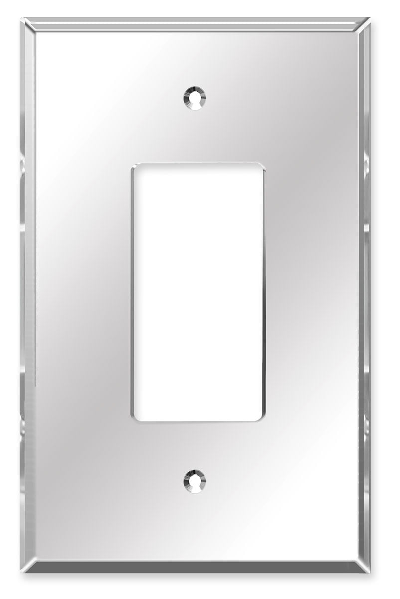 Art Plates - OVERSIZED 1 Gang Decora Oversize Acrylic Mirror Switch ...