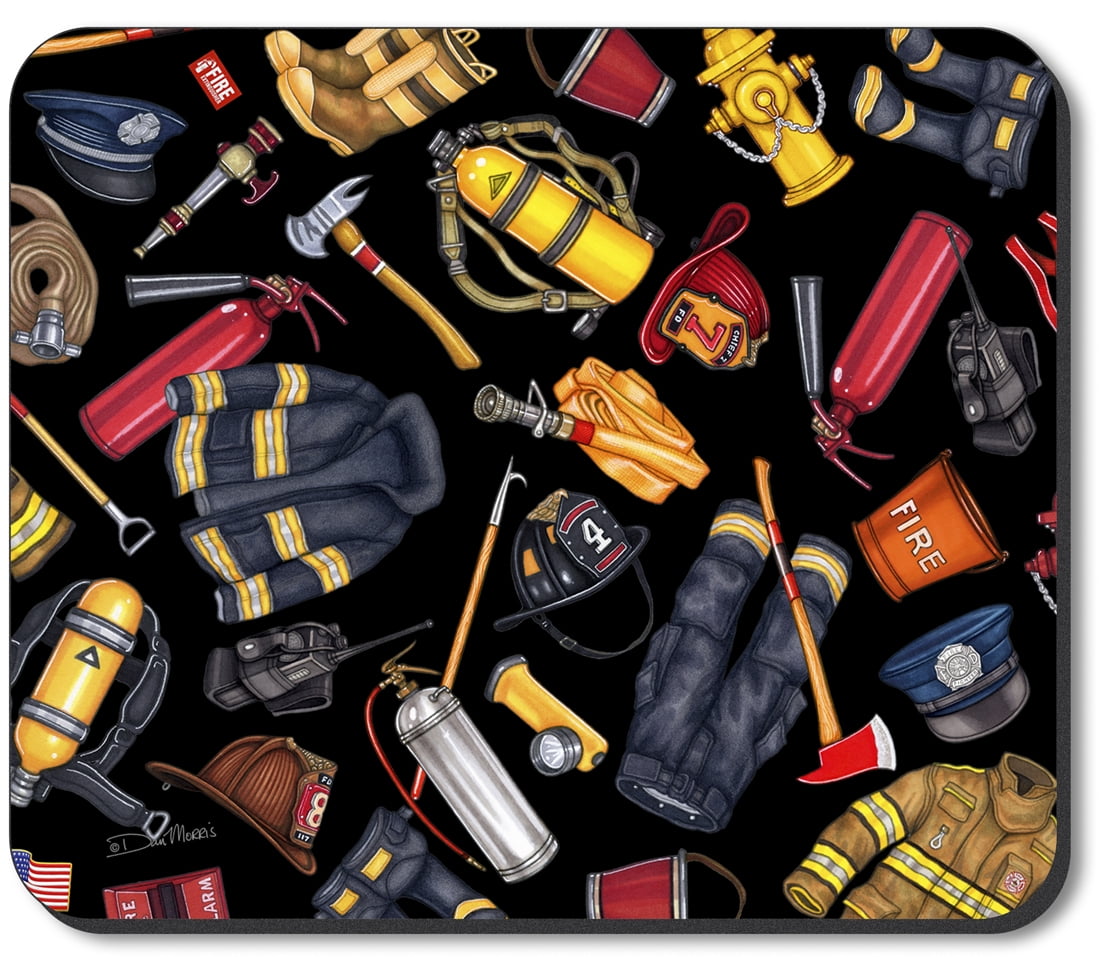 Art Plates brand Mouse Pad - Fire Department - Walmart.com