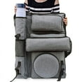 YWHWLX Art Portfolio Case, Waterproof Canvas Artist Backpack, Multi ...