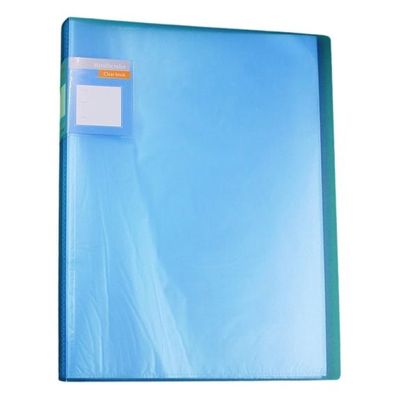 Art Portfolio Folder, Clear PocketsPaper Protectors Display, Clear ...